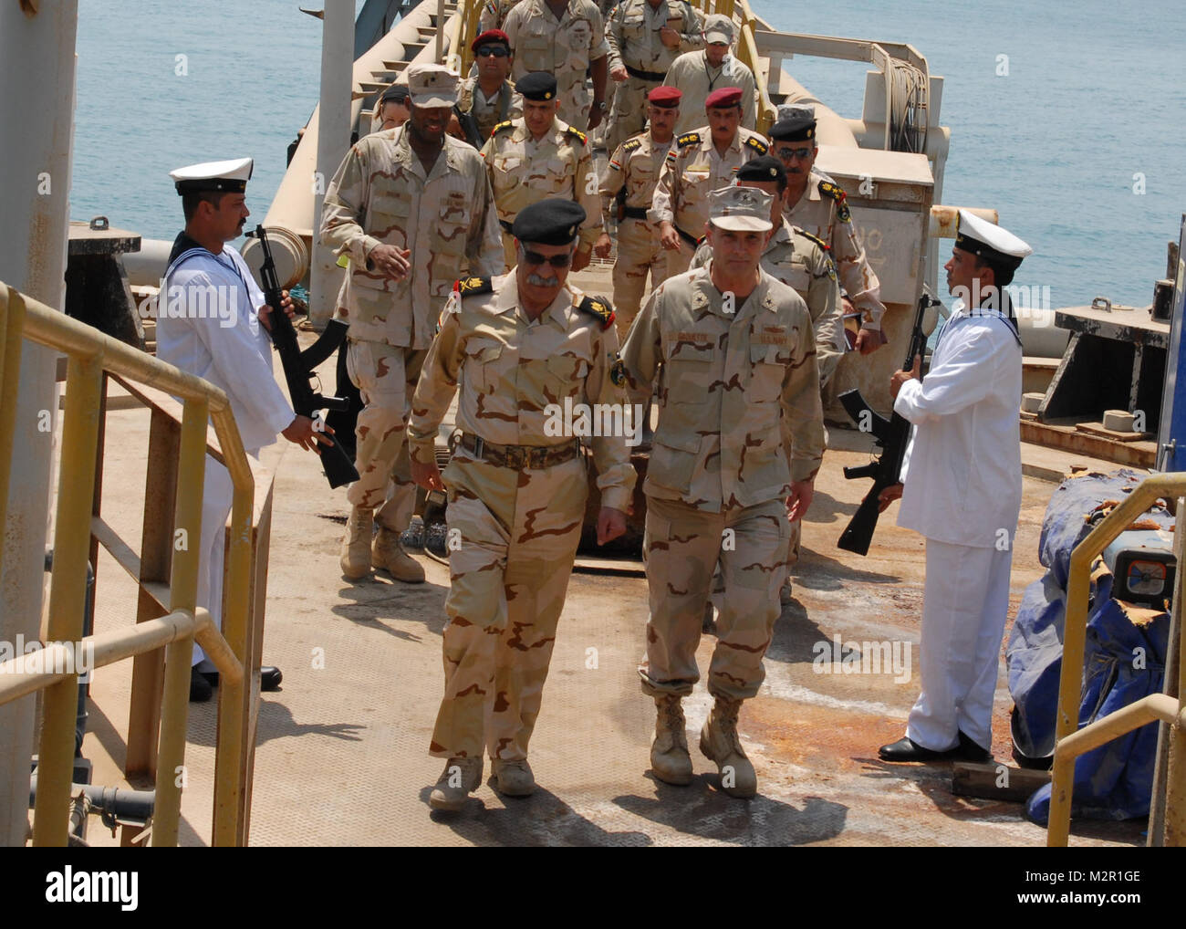 Al Basrah Oil Terminal by United States Forces - Iraq (Inactive Stock ...