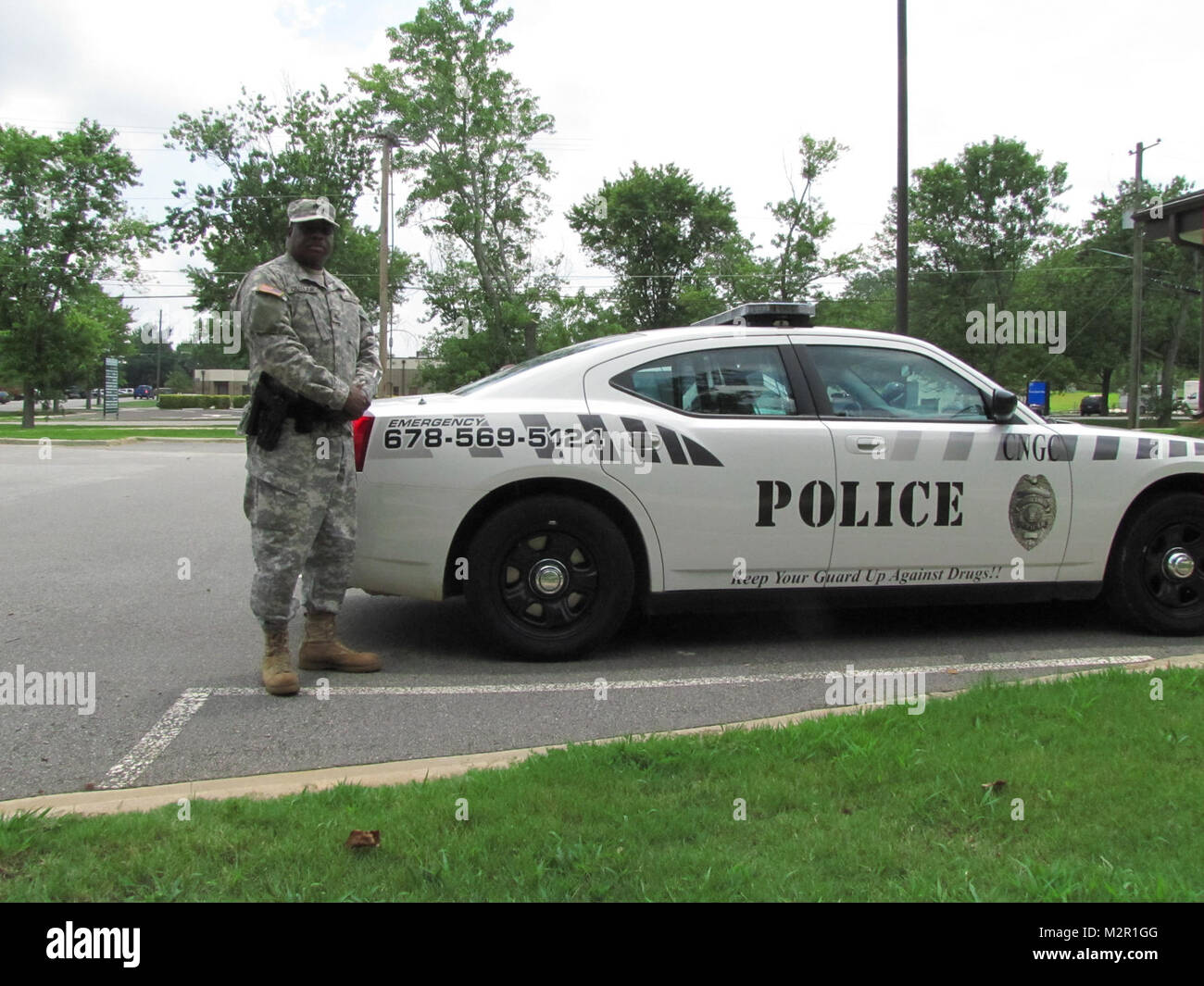 Clay NGC Security Officer by Georgia National Guard Stock Photo - Alamy