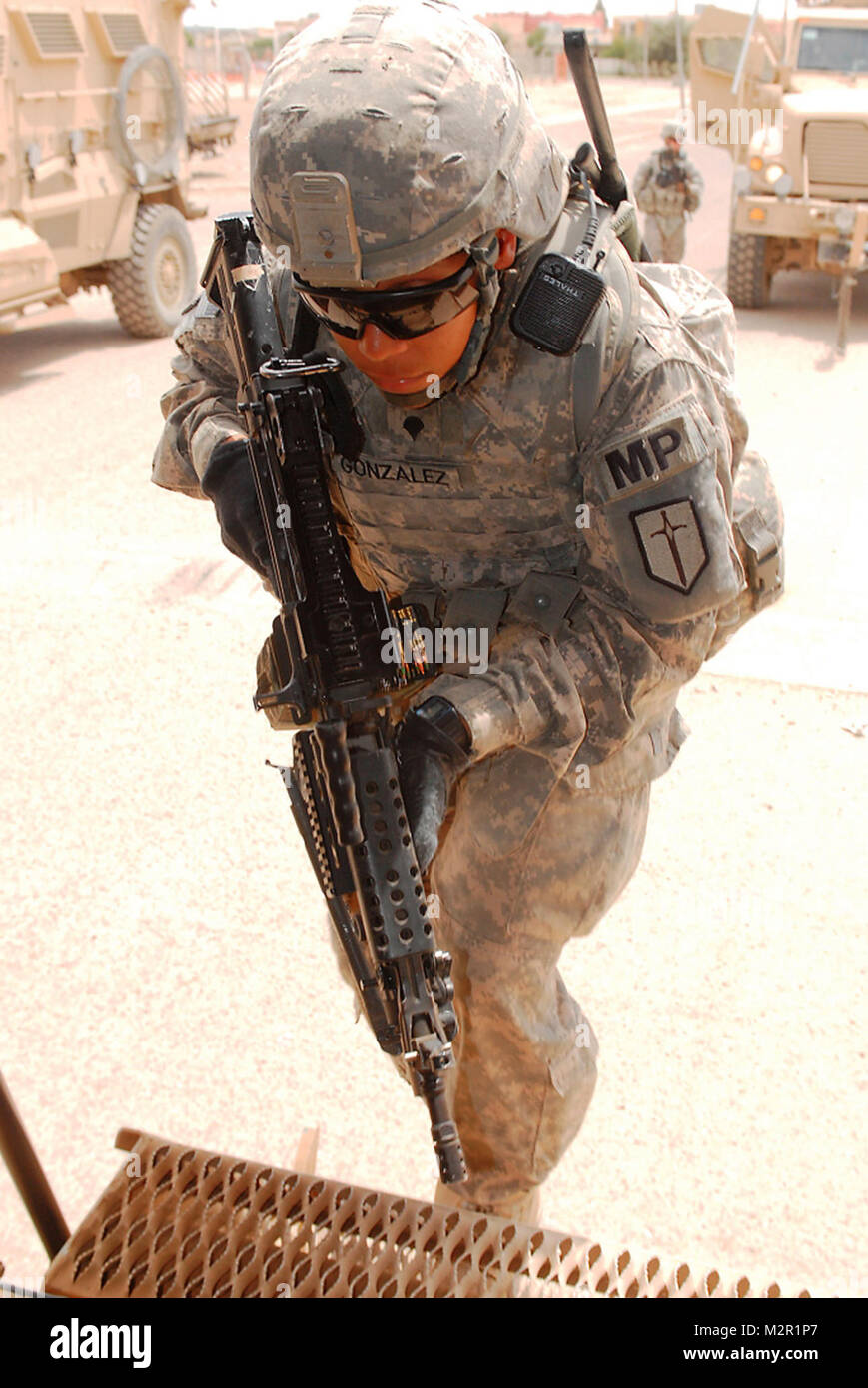 The return. CONTINGENCY OPERATING SITE WARRIOR, Iraq – Specialist Luz ...