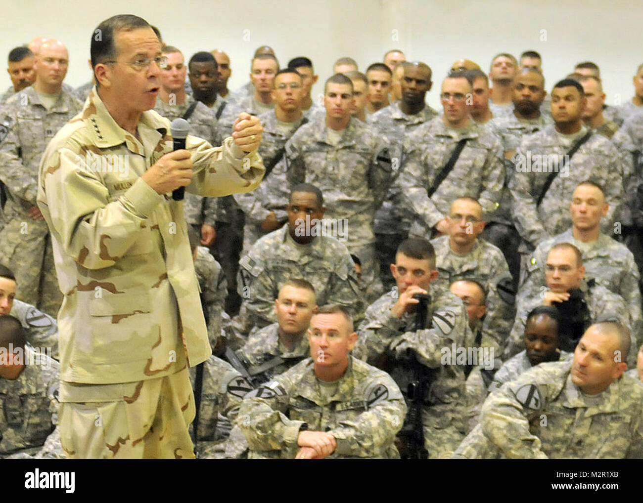 Thanking the Soldiers. CONTINGENCY OPERATING SITE MAREZ, Iraq ...