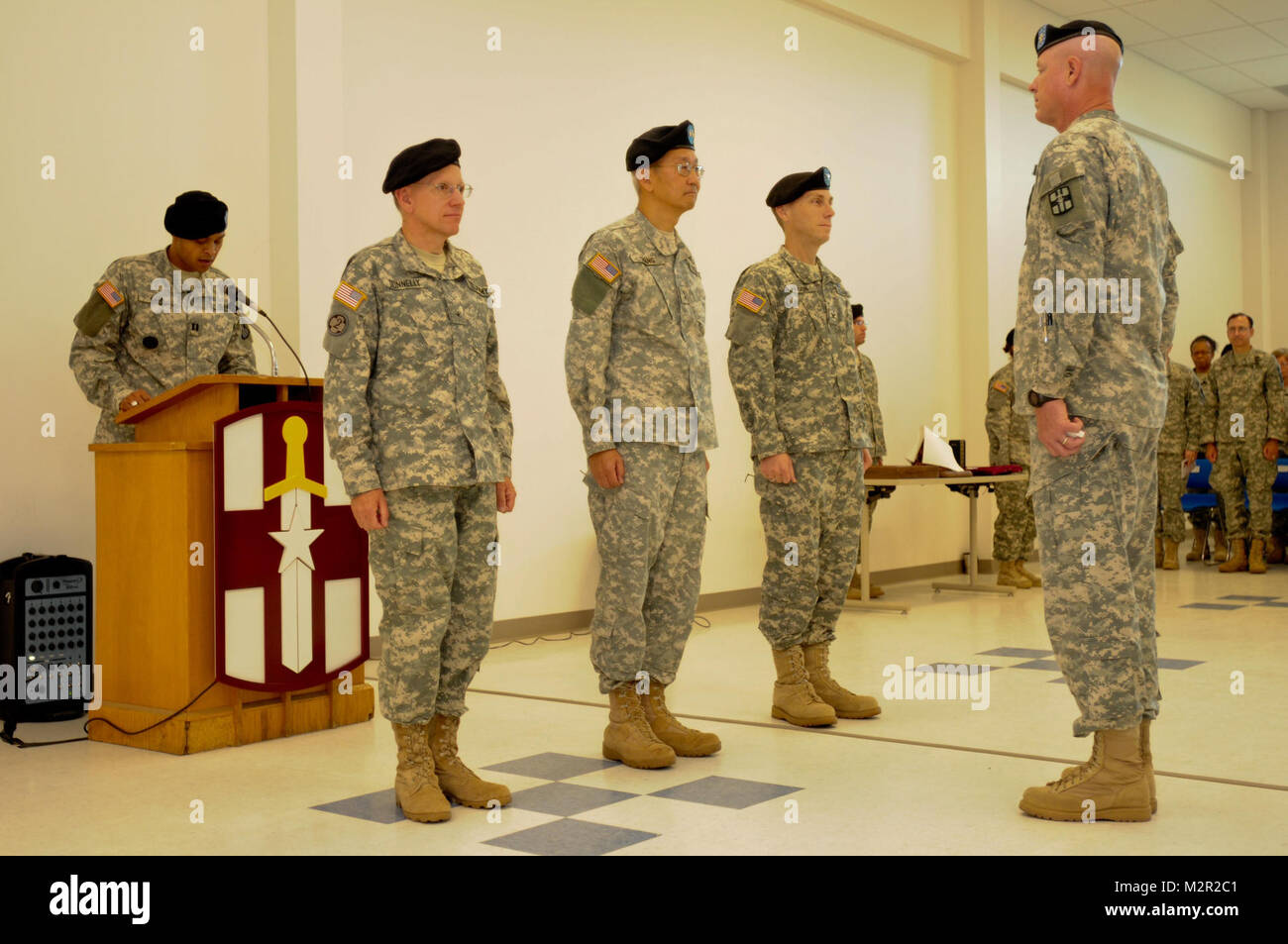 Brig. Gen. John Donnelly III, Maj. Gen. L.P. Chang, and Col. James ...