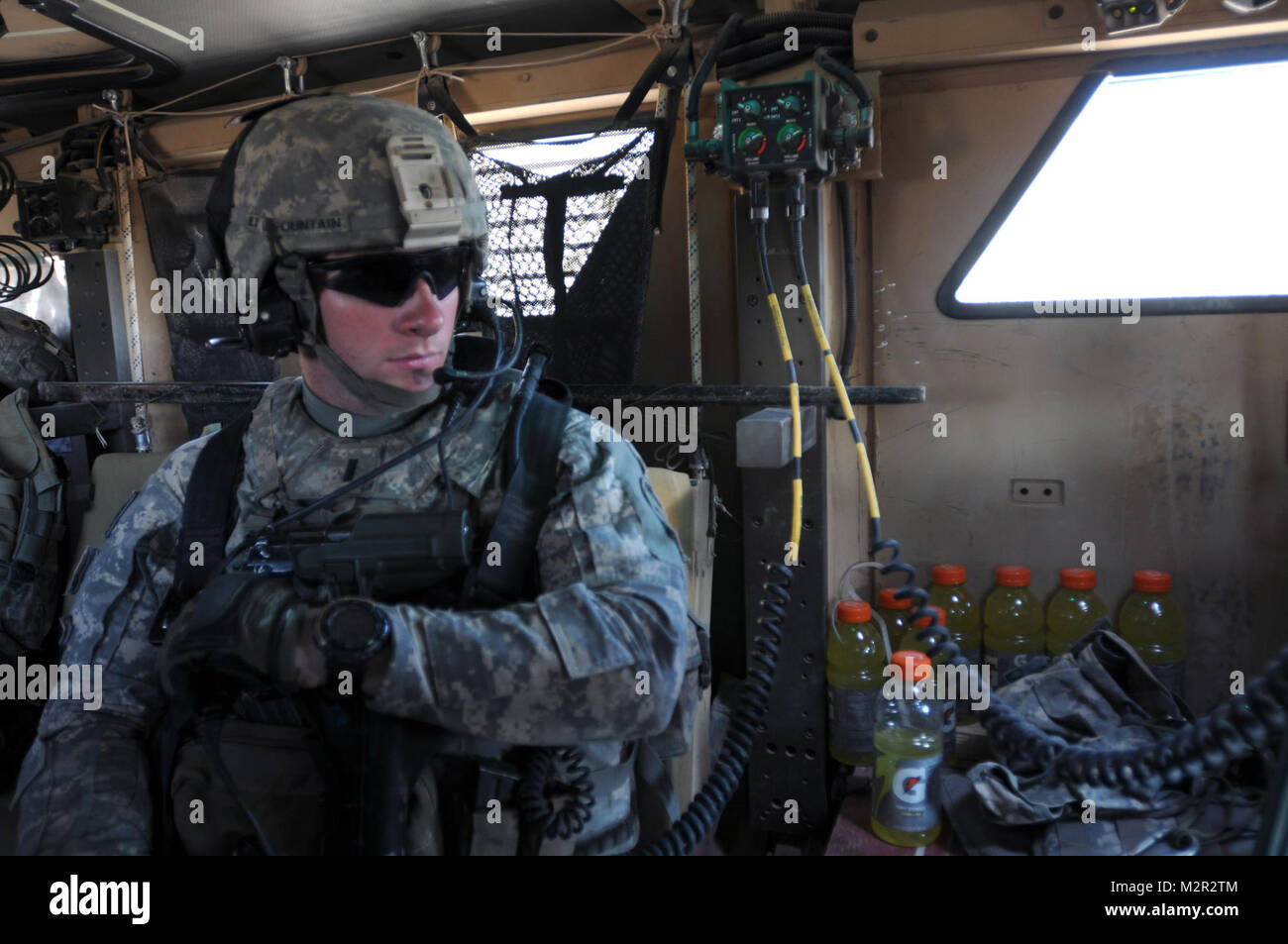 First Lt. Jeremy LaFountain, platoon leader with Company A, 2nd ...