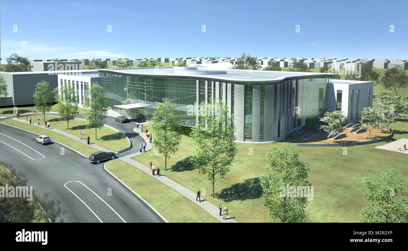 Architectural rendering of the National Intrepid Center of Excellence ...