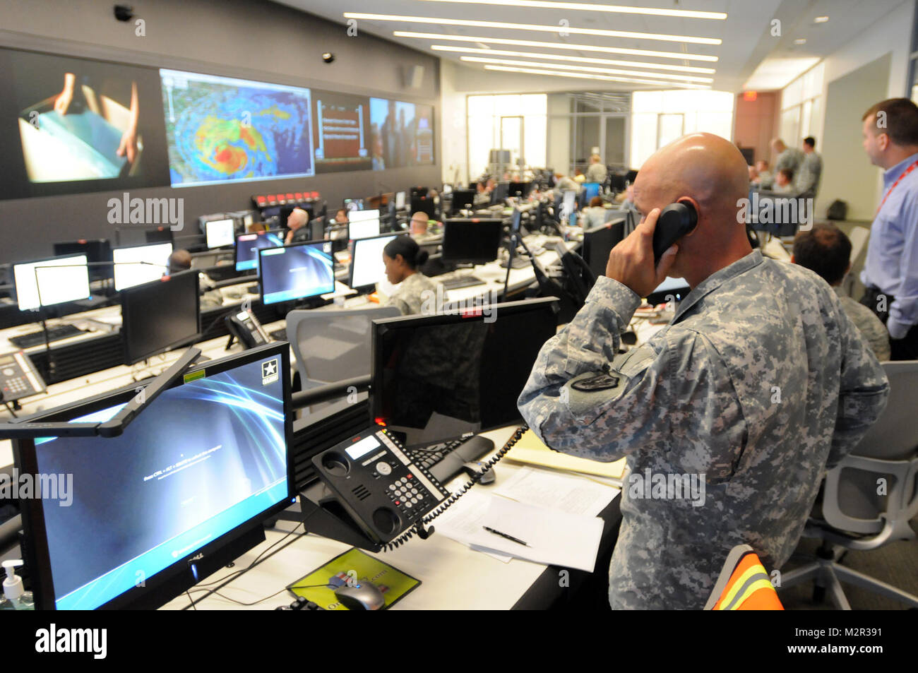 National guard command center hi-res stock photography and images - Alamy