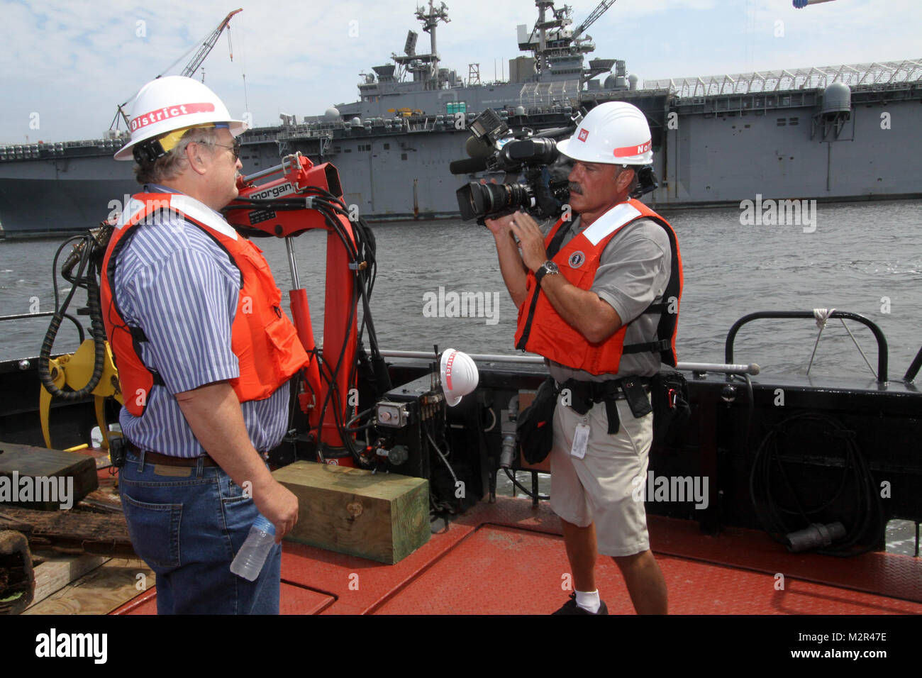 Art Kohn from WAVY interviews Billy Simmons, the Hampton Roads Drift ...
