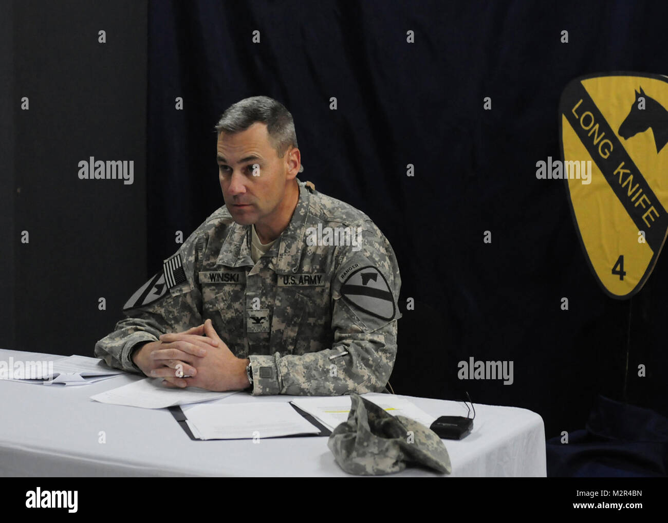 Colonel brian winski hi-res stock photography and images - Alamy