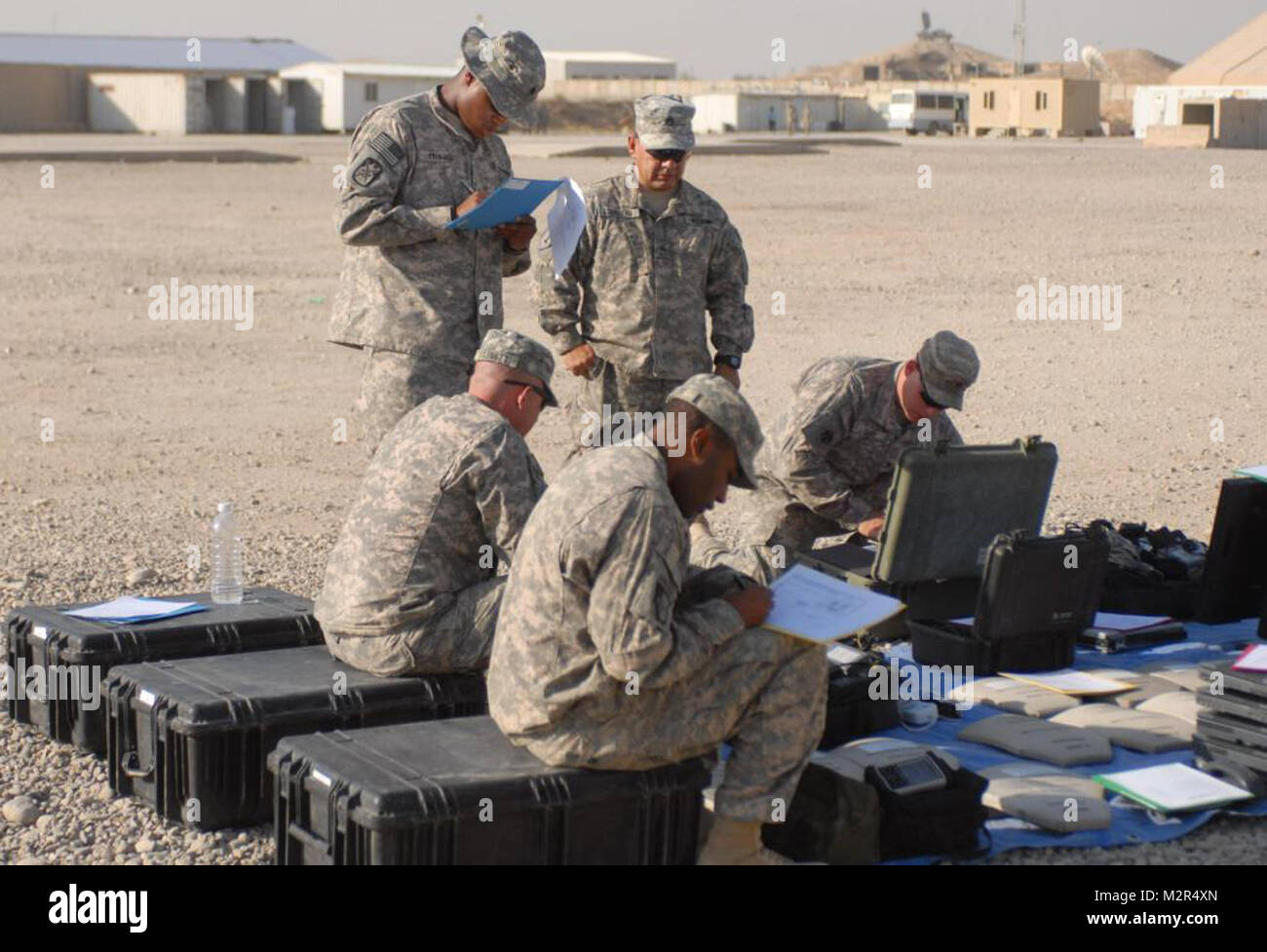 Layout by United States Forces - Iraq (Inactive Stock Photo - Alamy