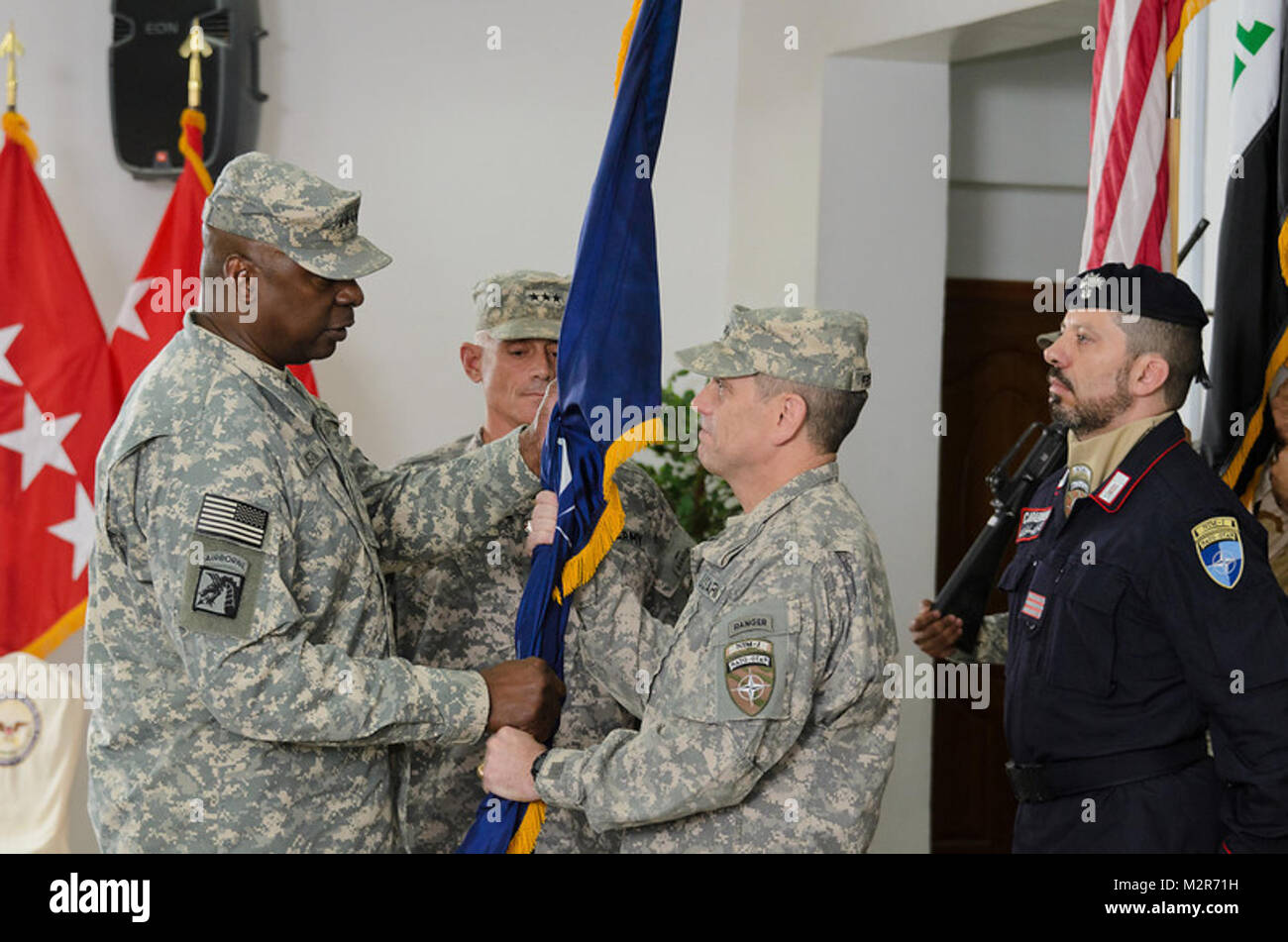 NTM-I Change of Command by United States Forces - Iraq (Inactive Stock ...