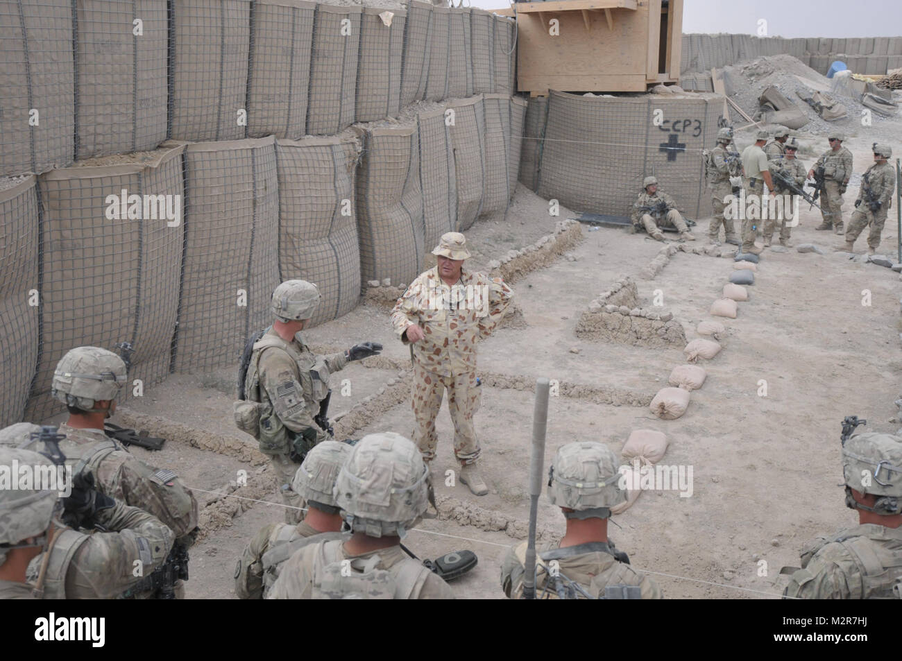 WO2 Perry Jokinen, an Amunition Technician in the Australian army ...