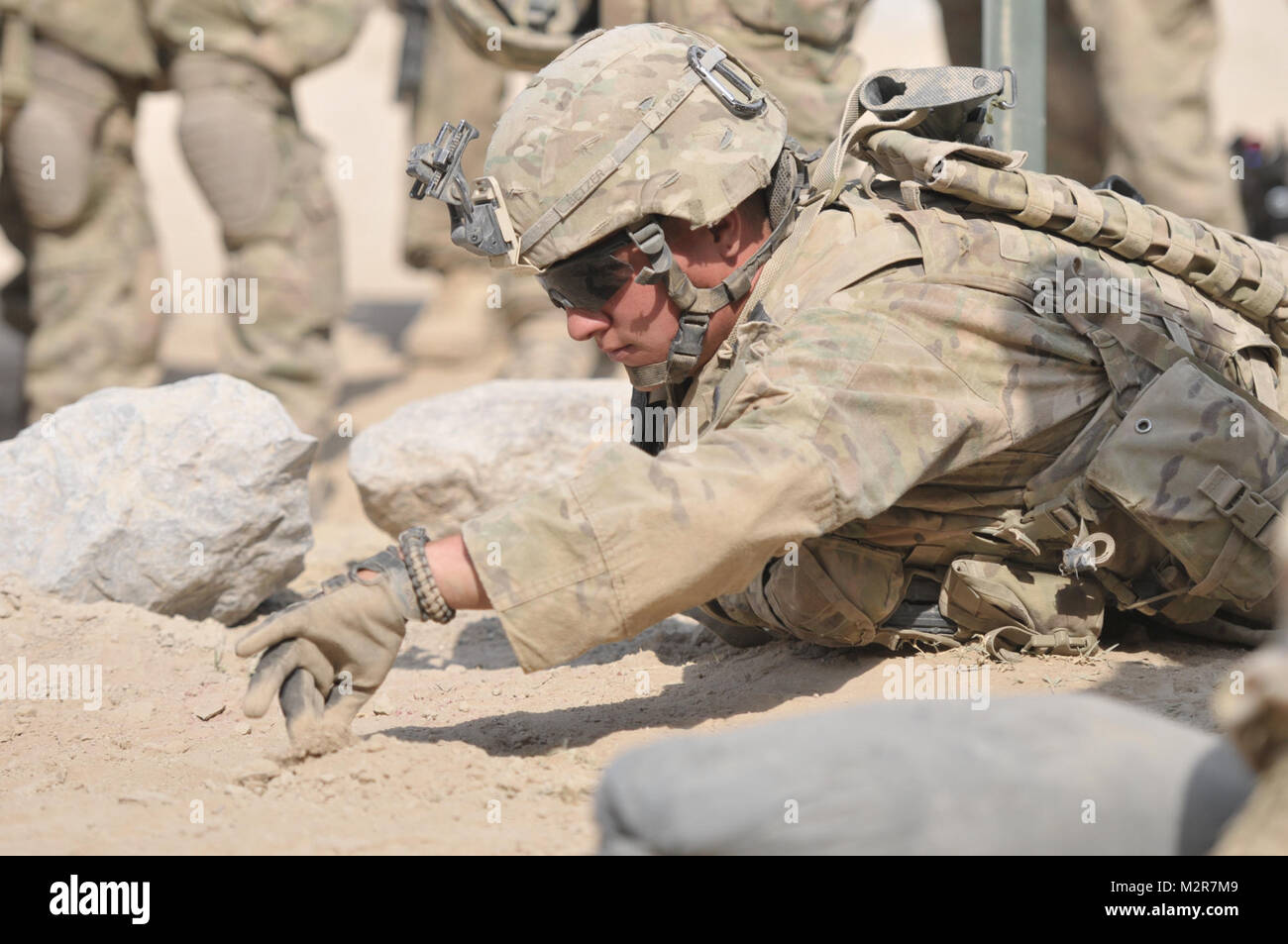 Pfc. Alexander Betzer, an infantryman in 1st platoon, A company, 1st ...