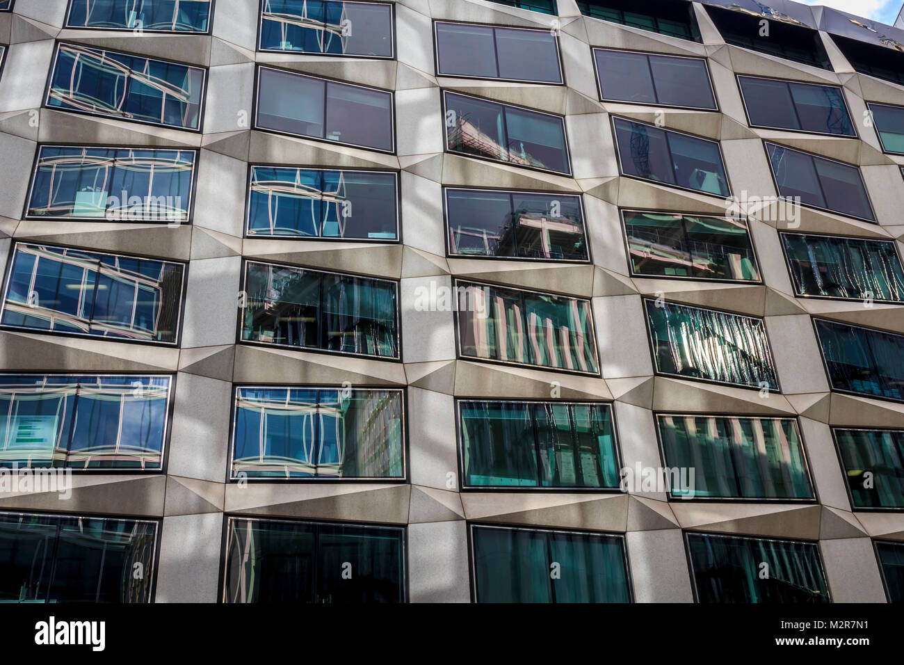 Modern glass facade front view hi-res stock photography and images - Alamy