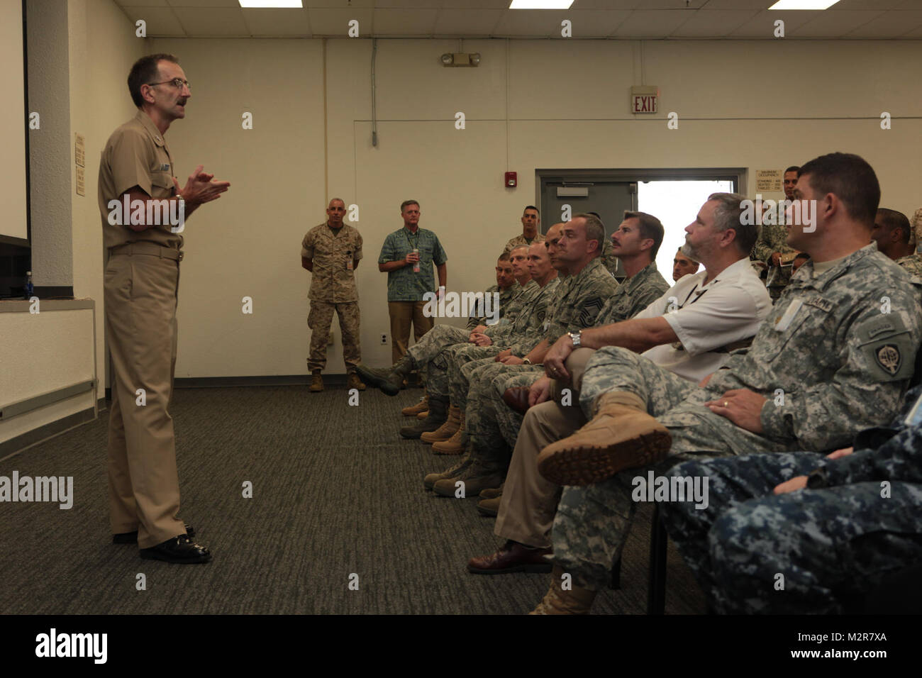 U.S. Navy Rear Adm. Robin M. Watters, Chief of Staff, Pacific Command ...