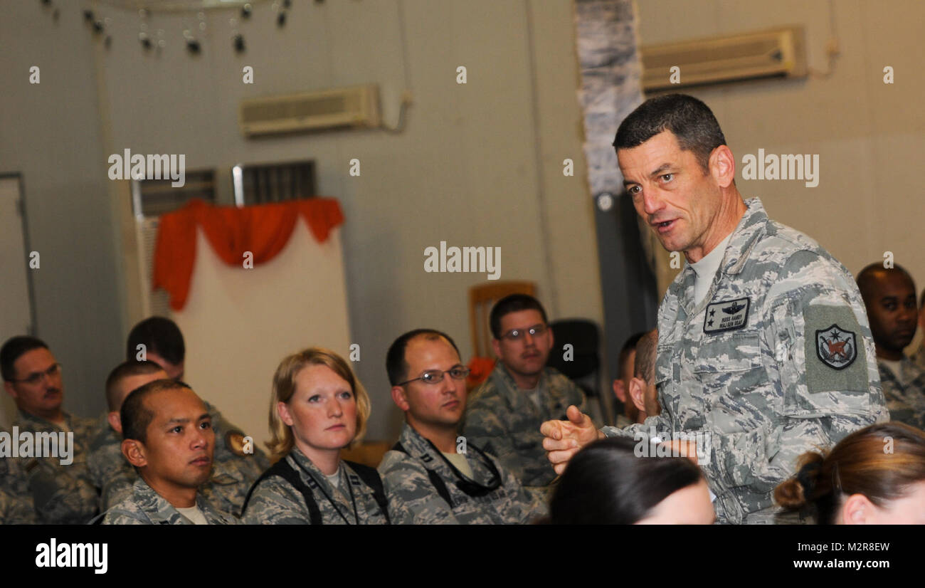 Iraq-based Air Force leadership visits Al Asad Airmen by United States ...