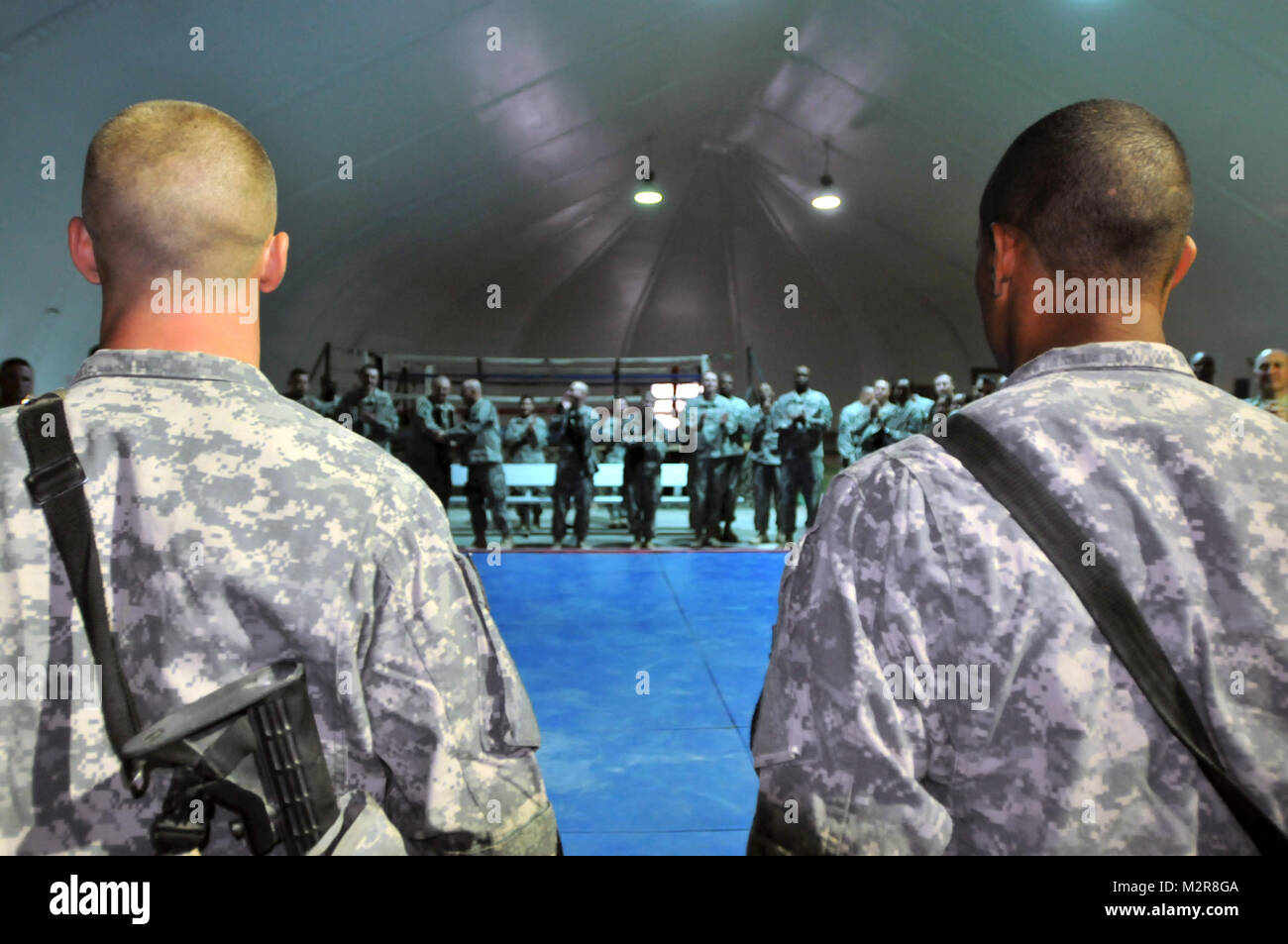 Sgt. Kellyn Furgiuele of the 372nd Inland Cargo Transportation Company ...