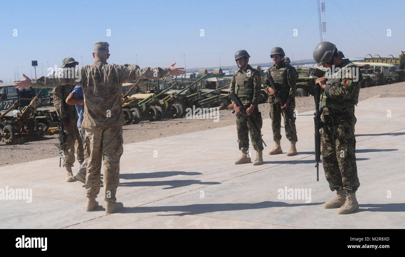 Sgt. James Freeman and Sgt. Jerald Berry from 3rd Platoon, 73rd ...