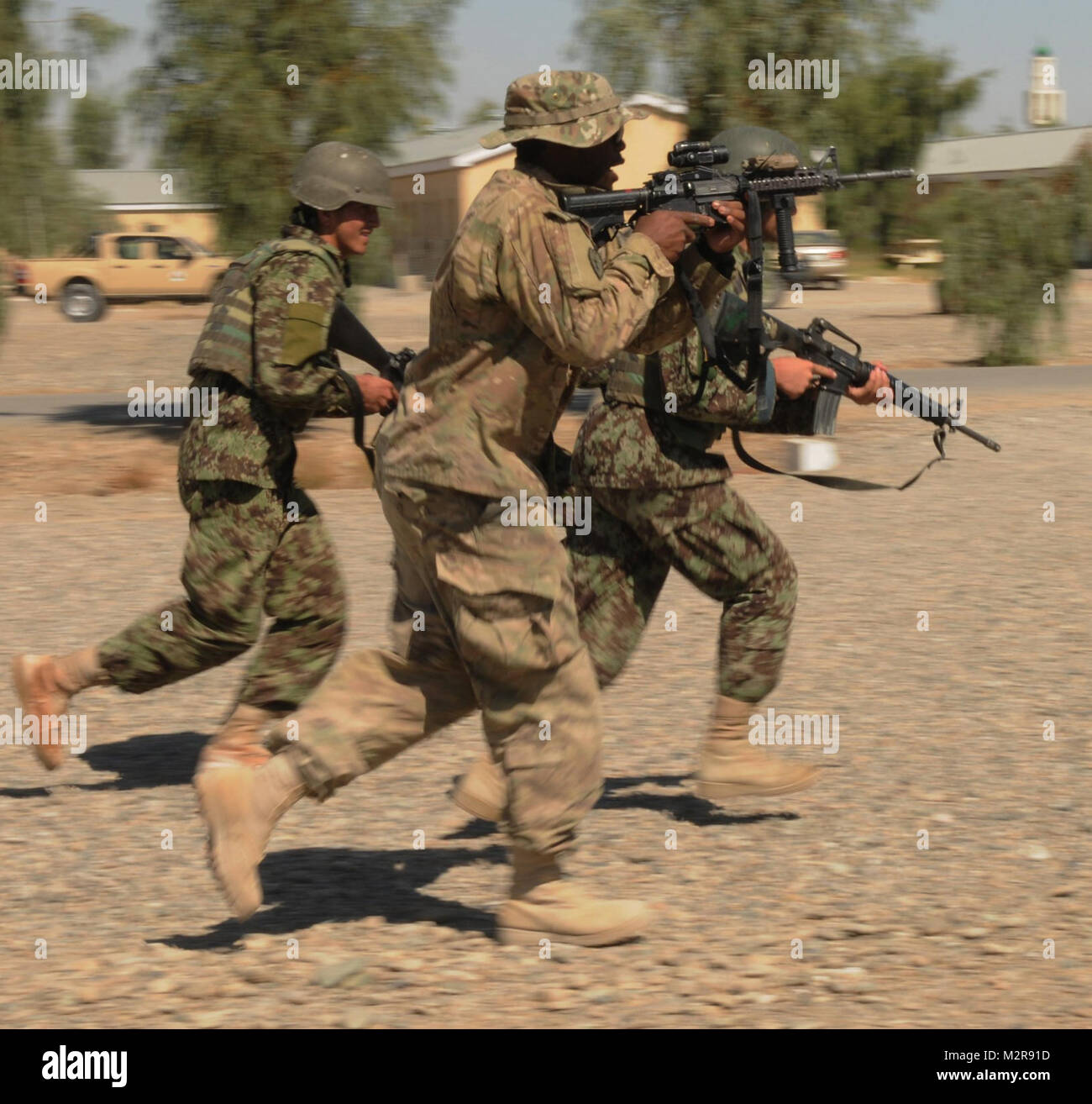Sgt. Gerald Barry, of 73rd Engineer Company, Brigade Troops Battalion ...