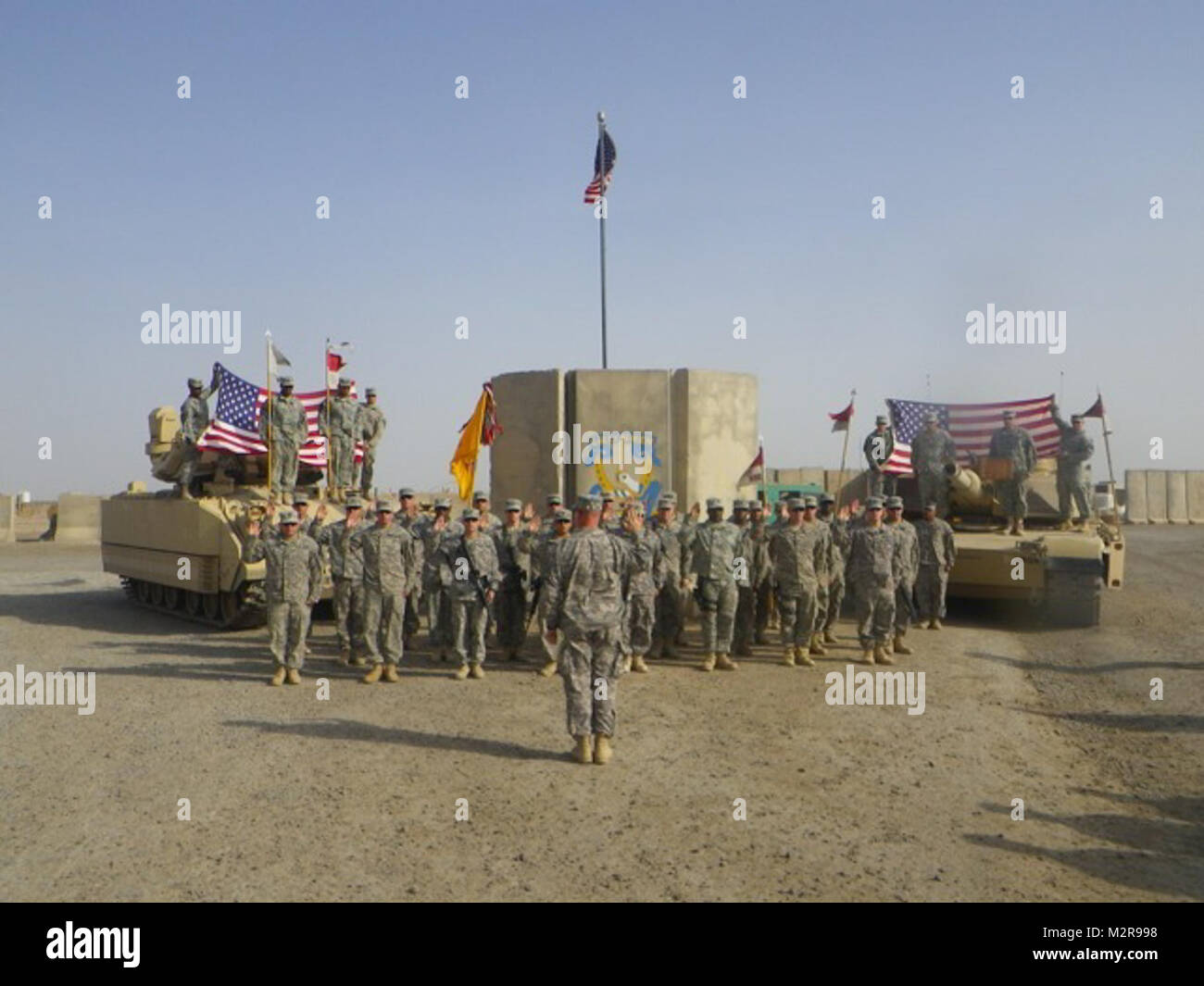 Lt. Col. Tim Brumfiel, commander of 3rd Battalion, 8th Cavalry Regiment ...