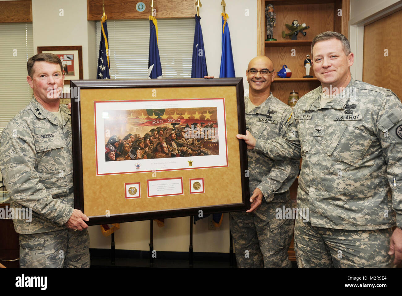 In traditional Army fashion on October 19, 2011 at Camp Mabry in Austin ...