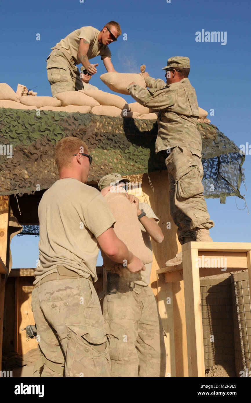 Soldiers from Company A, 1st Battalion, 5th Infantry Regiment, 1st ...