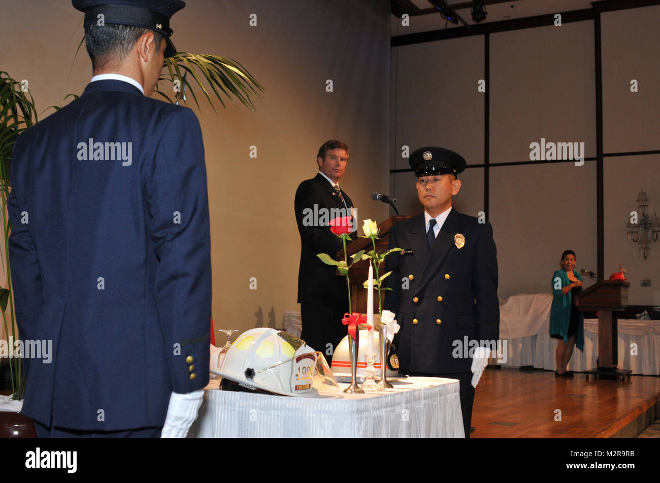 TOKYO (Oct. 21, 2011) Commander Navy Region Japan (CNRJ) Fire ...