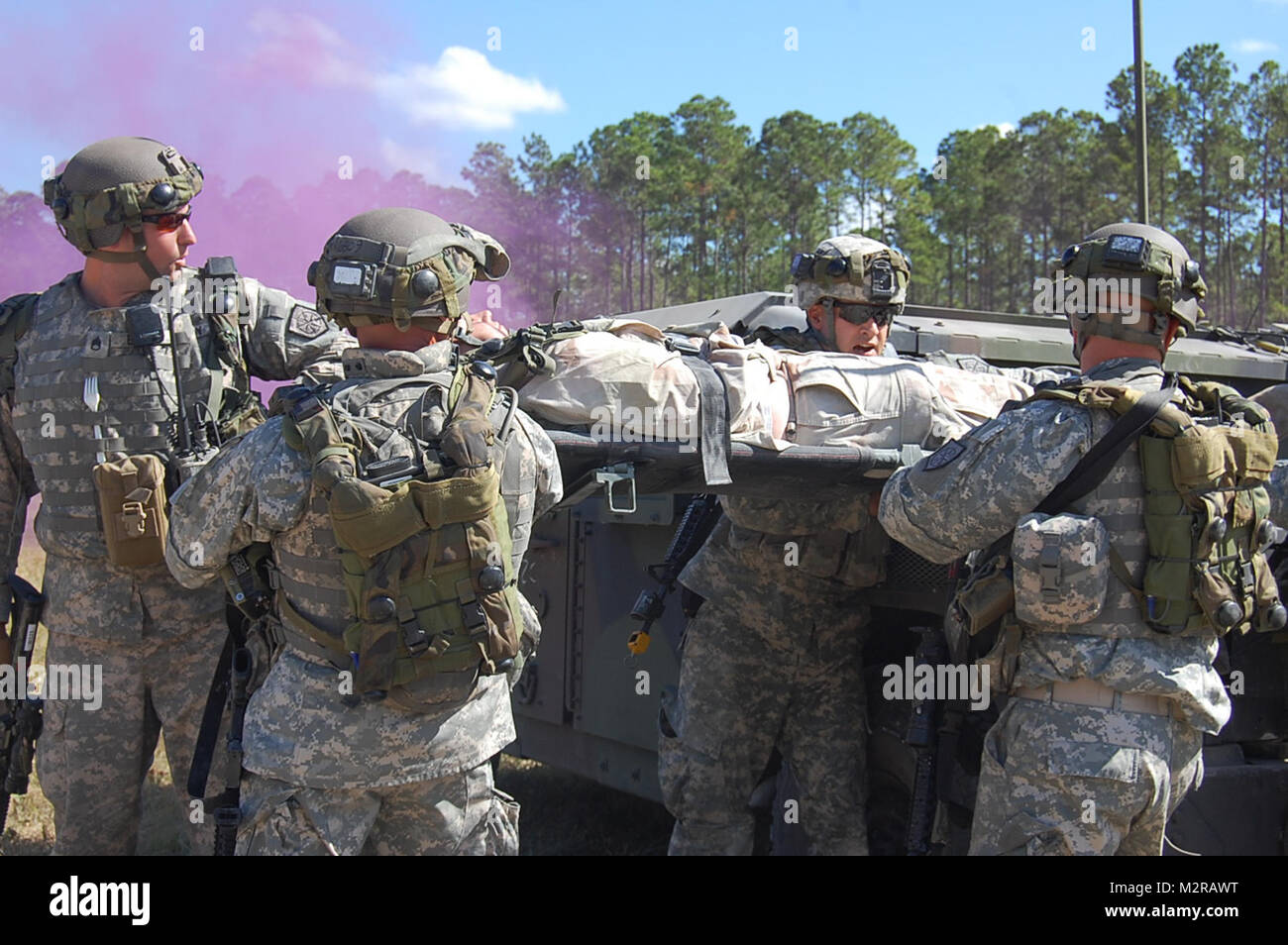 648th MEB trains for deployment by Georgia National Guard Stock Photo ...
