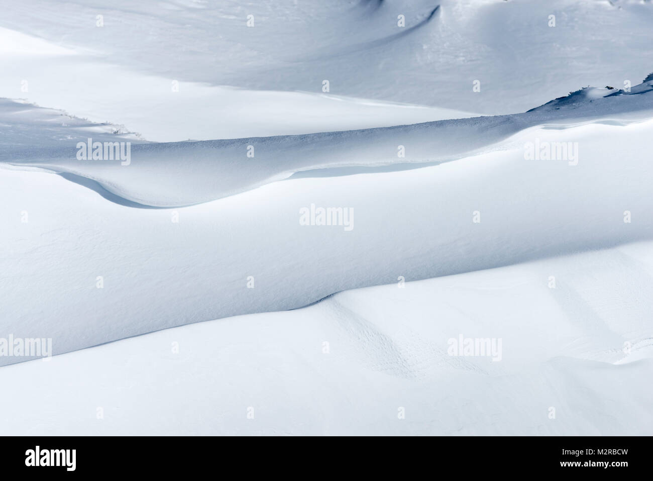 snowdrift in the alps Stock Photo - Alamy