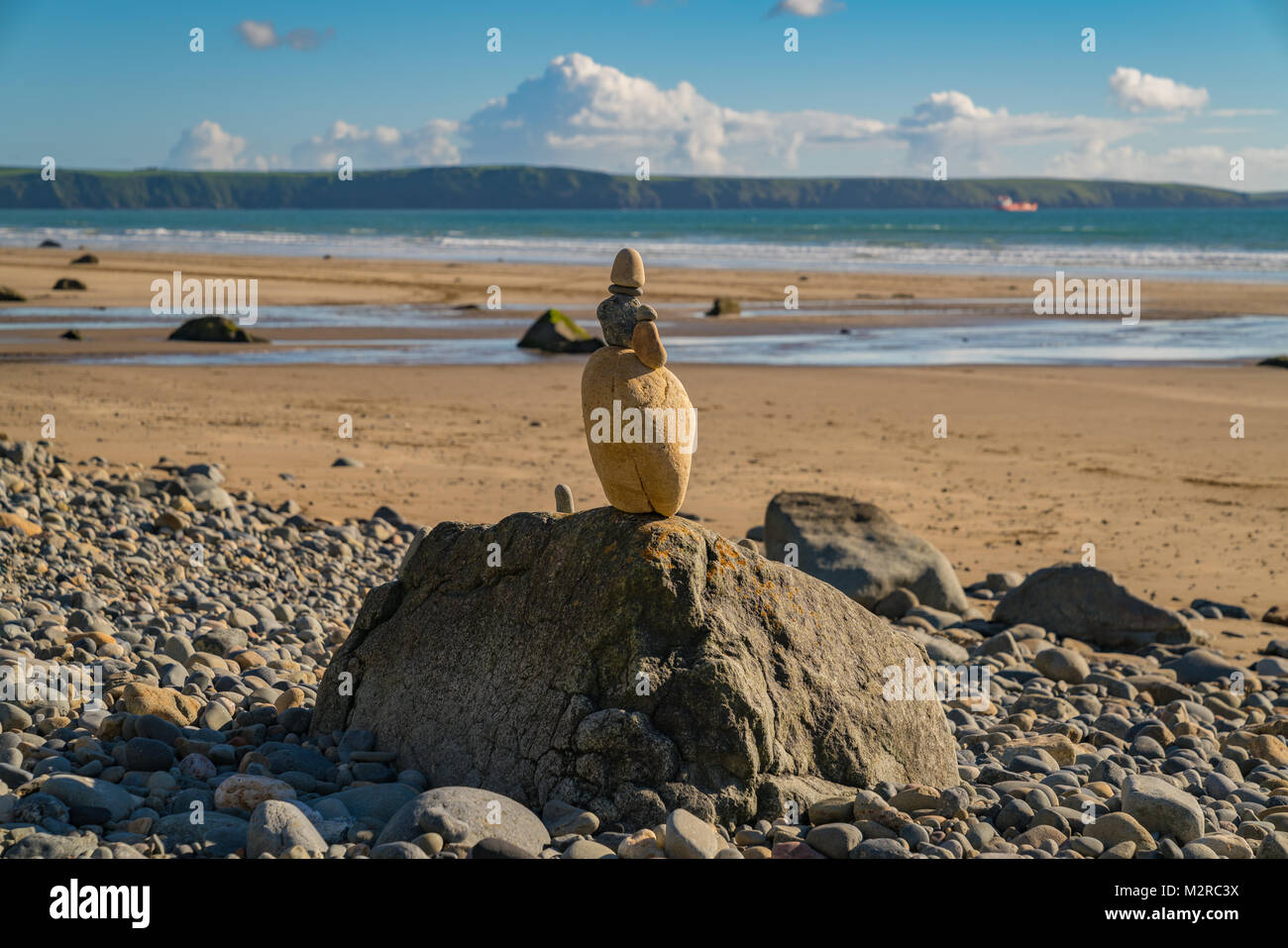 Druidstone beach hi-res stock photography and images - Alamy