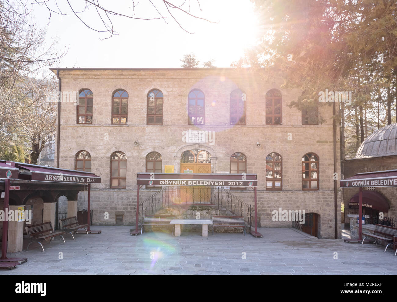 View of Ghazi Suleyman,Suleiman Pasha Mosque,historic mosque,built by ...