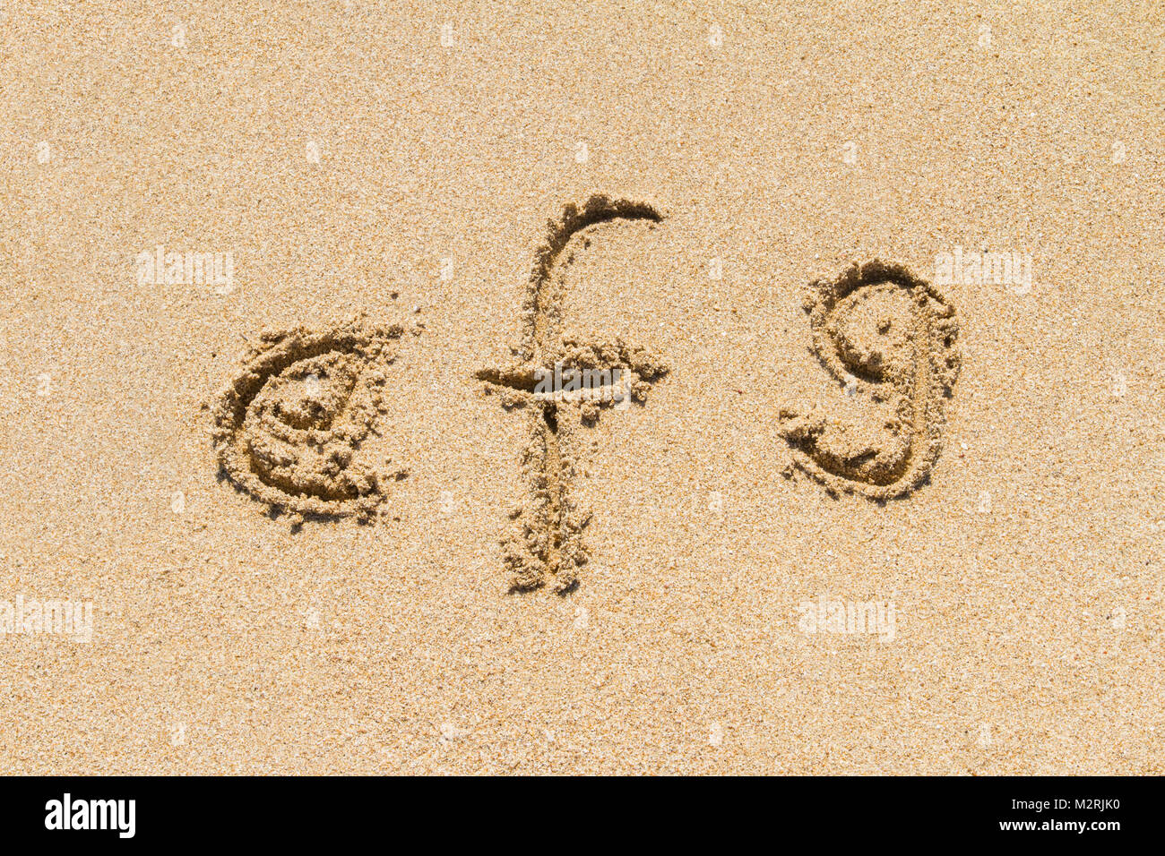 Efg alphabet hi-res stock photography and images - Alamy