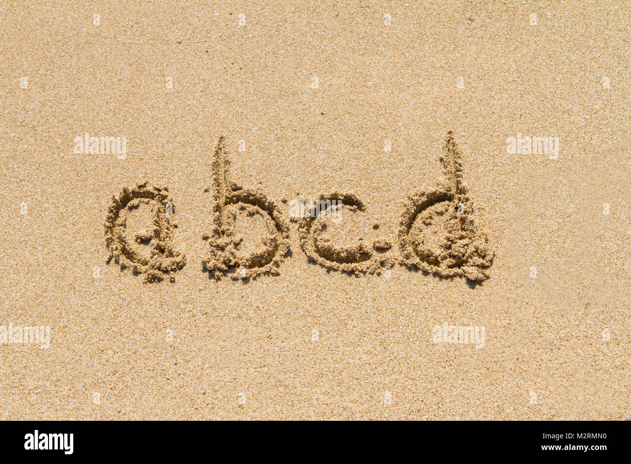 Abcd letters hi-res stock photography and images - Alamy