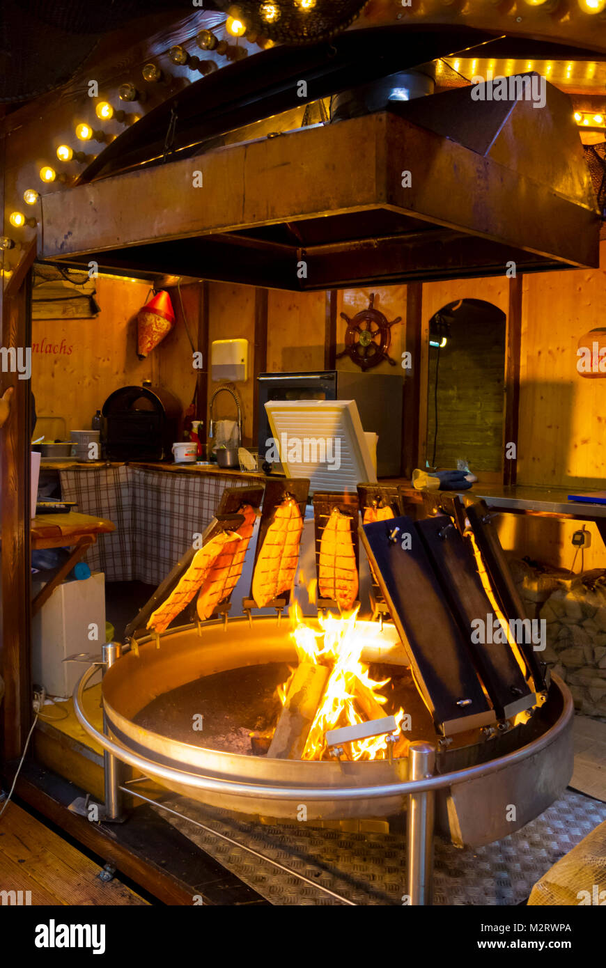 Loimulohi, blazed salmon, fire cooked salmon, Autumn market, Gerhart ...