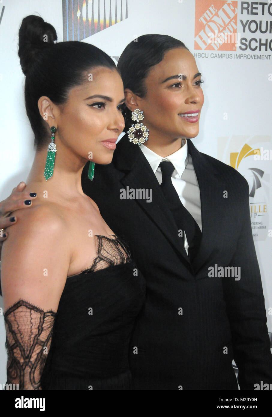 Los Angeles, California, USA. 7th February, 2018. (L-R) Actresses ...