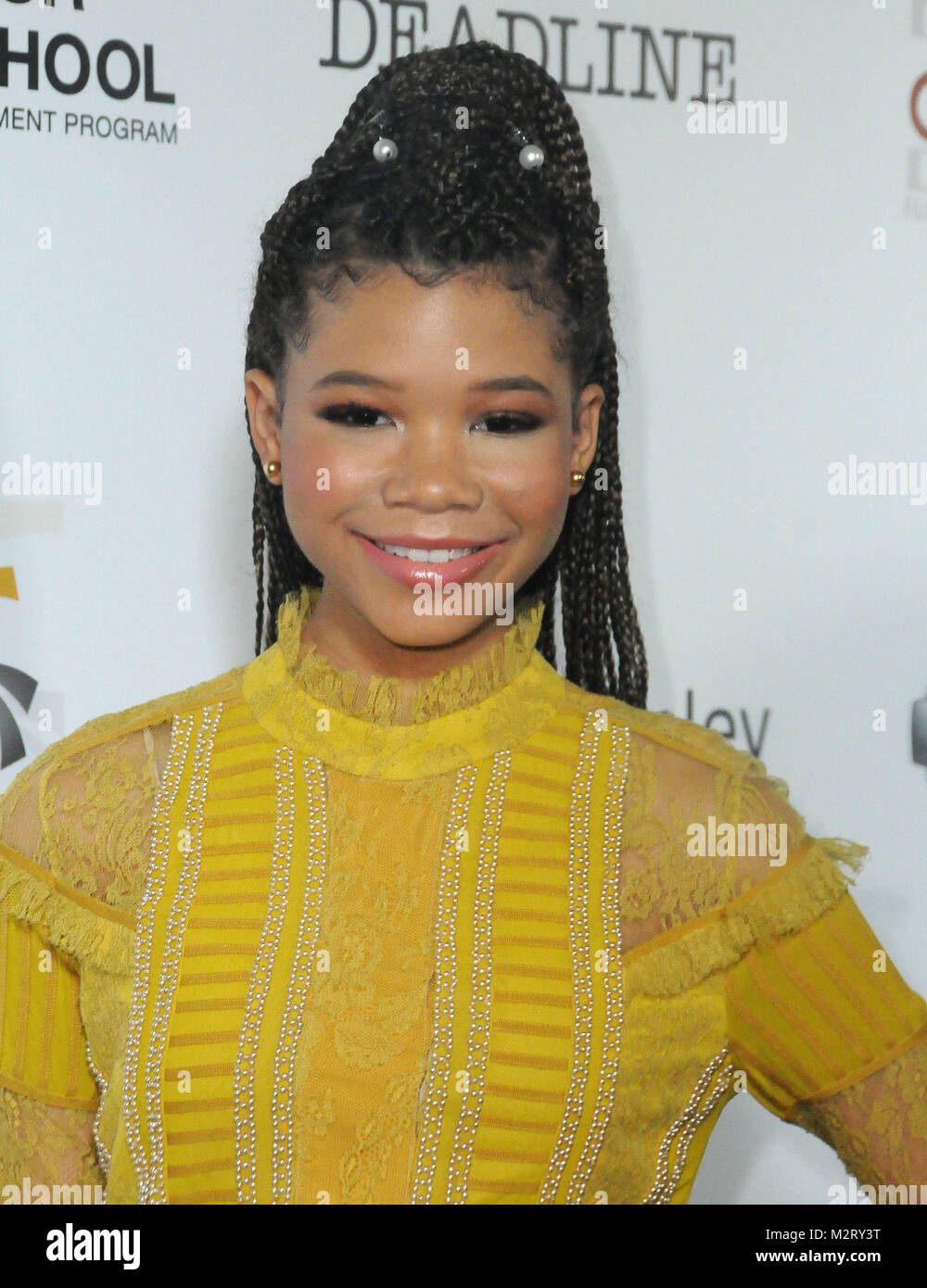 Los Angeles, California, USA. 7th February, 2018. Actress Storm Reid ...