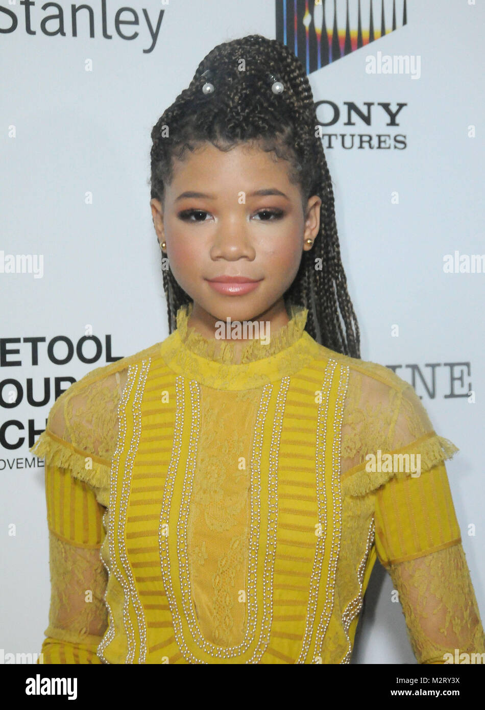 Los Angeles, California, USA. 7th February, 2018. Actress Storm Reid ...