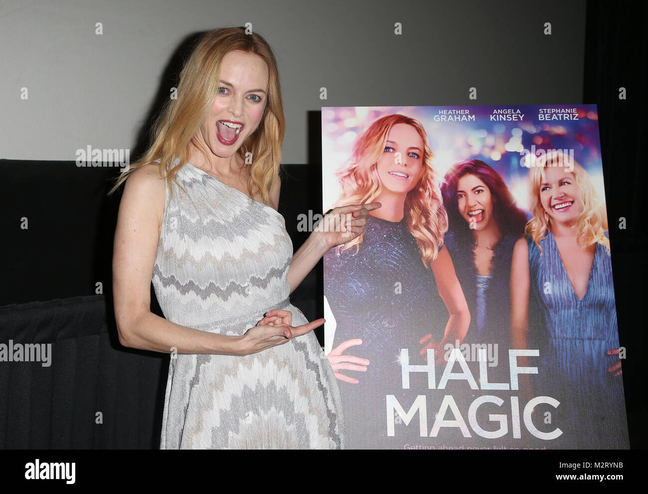 West Hollywood, Ca. 7th Feb, 2018. Heather Graham, at the Women In Film ...