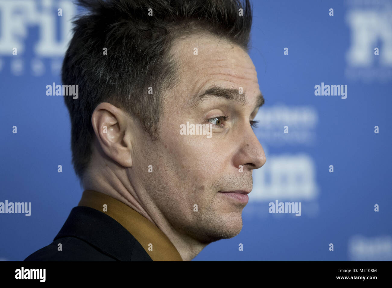 Santa Barbara, California, USA. 7th Feb, 2018. Actor SAM ROCKWELL ...