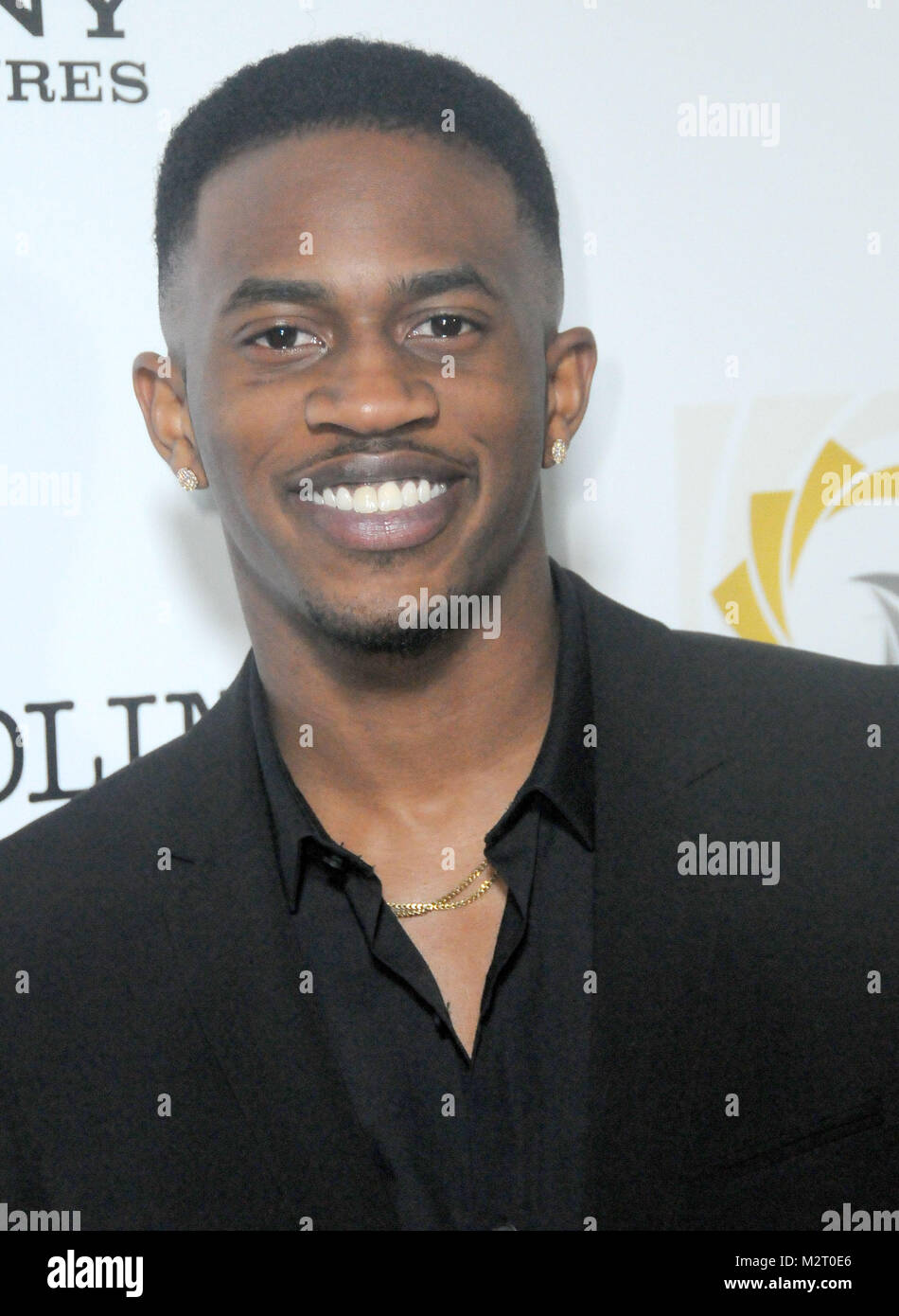 Los Angeles, California, USA. 7th February, 2018. Actor Malcolm David ...