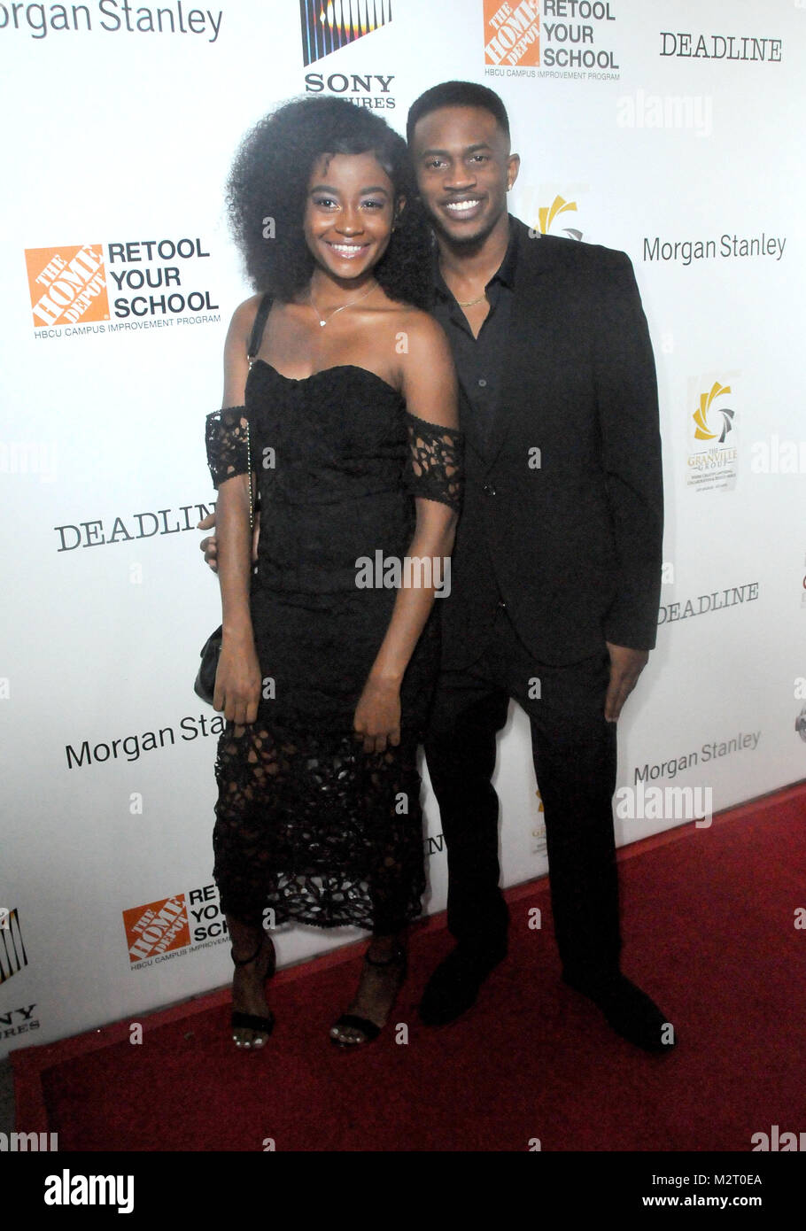 Los Angeles, California, USA. 7th February, 2018. Actor Malcolm David ...