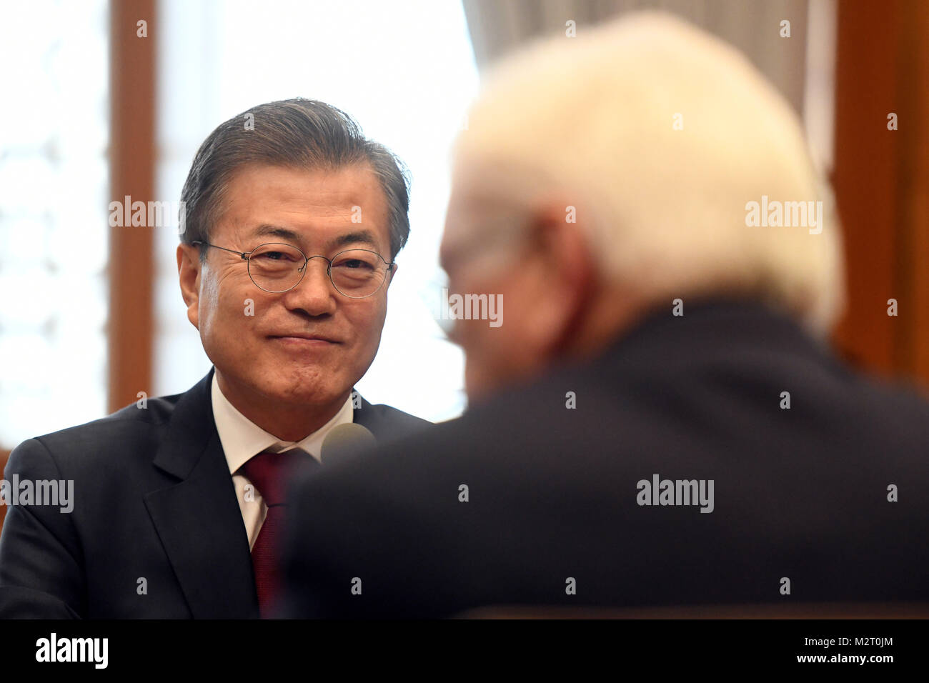 Seoul, South Korea. 08th Feb, 2018. German President Frank-Walter ...