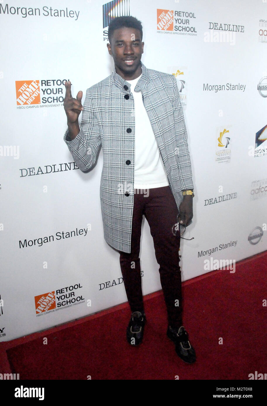 LOS ANGELES, CA - FEBRUARY 7: Actor/cinematographer Rashad Scroggins ...