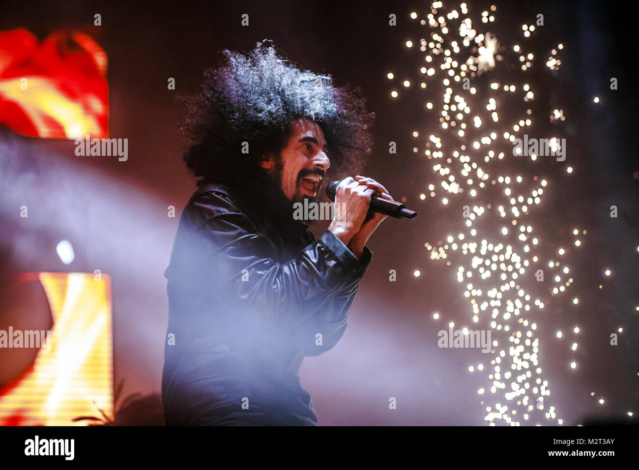 Caparezza on stage hi-res stock photography and images - Alamy