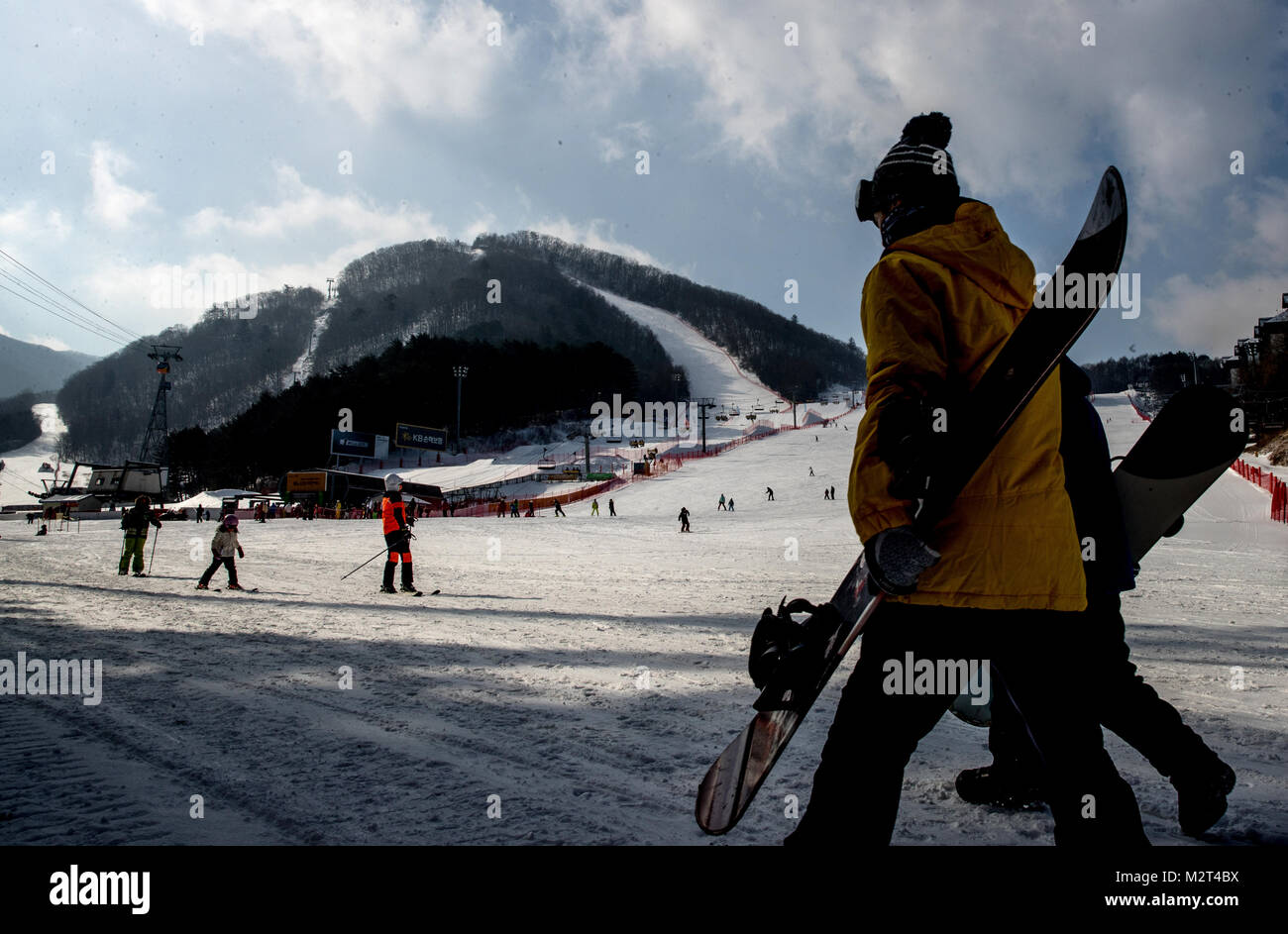 February 6th 2018, Pyeongchang, South Korea, 2018 Olympic Winter games ...