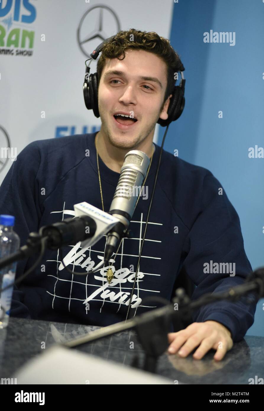 New York, NY, USA. 8th Feb, 2018. Lauv, aka Ari Staprans Lef inside for ...