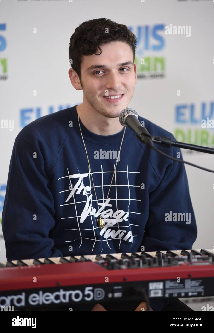 New York, NY, USA. 8th Feb, 2018. Lauv, aka Ari Staprans Lef inside for ...