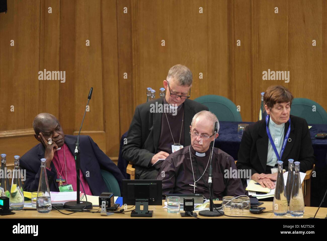 London 8th Feb 2018. The Church of England Synod opens at Church House ...