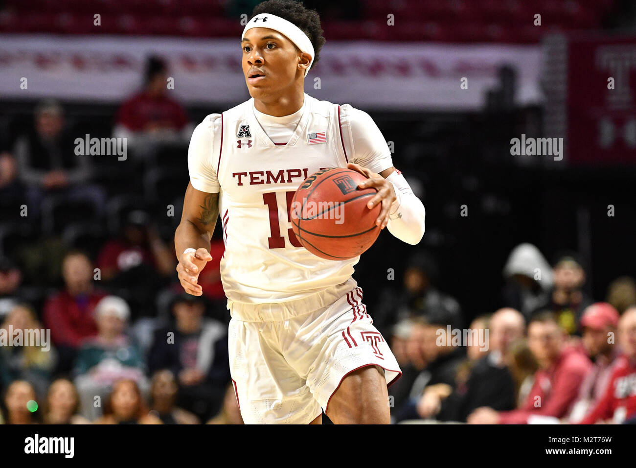 February 7, 2018 - Philadelphia, Pennsylvania, U.S - Temple Owls guard ...