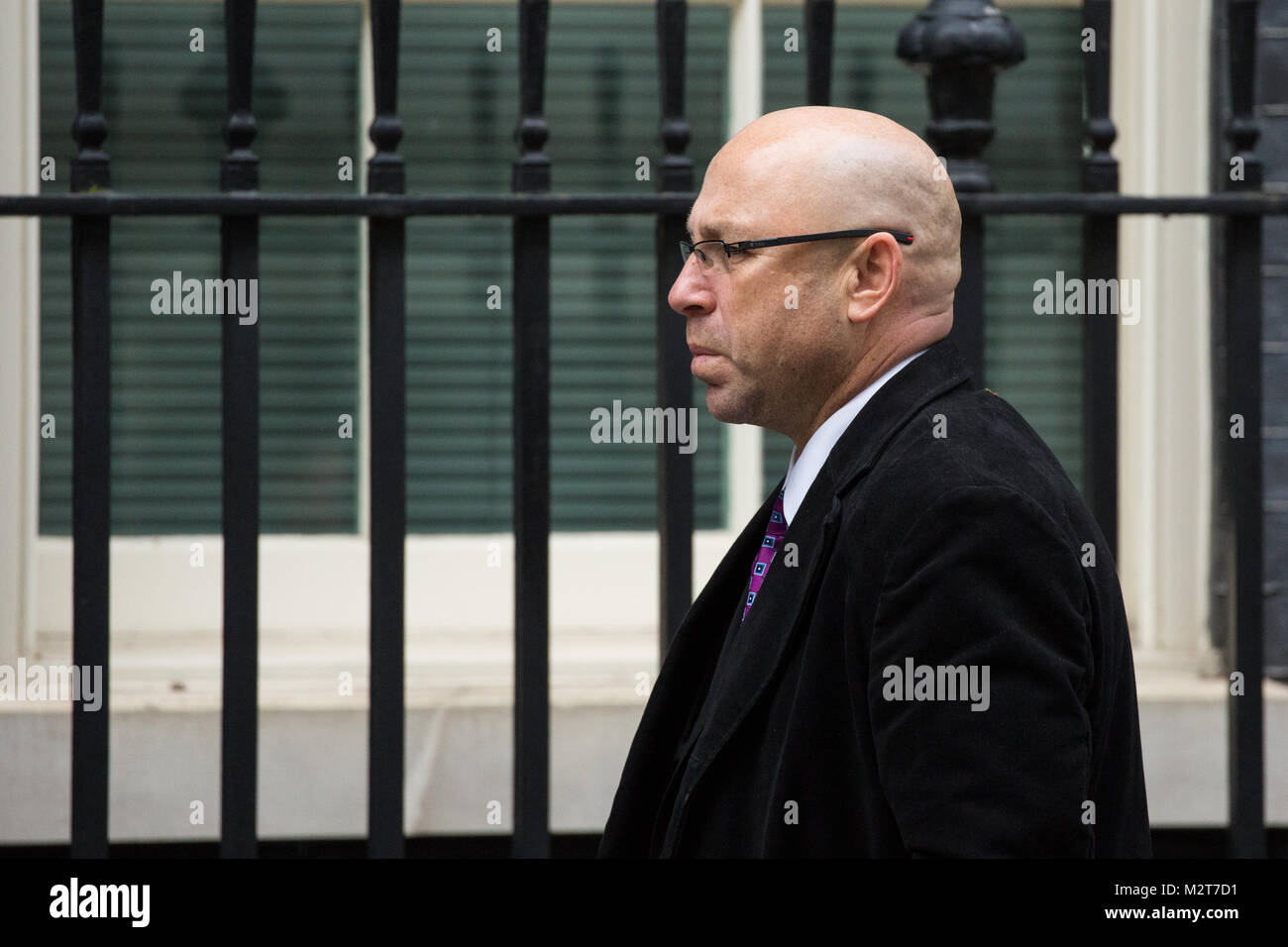 London, UK. 8th February, 2018. Gary Hendler, President EMEA Region ...