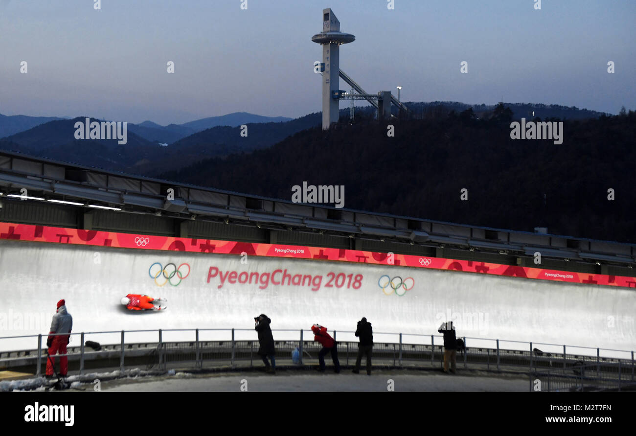 8th February 2018, Pyeongchang, South Korea; 2018 Winter Olympic Games ...