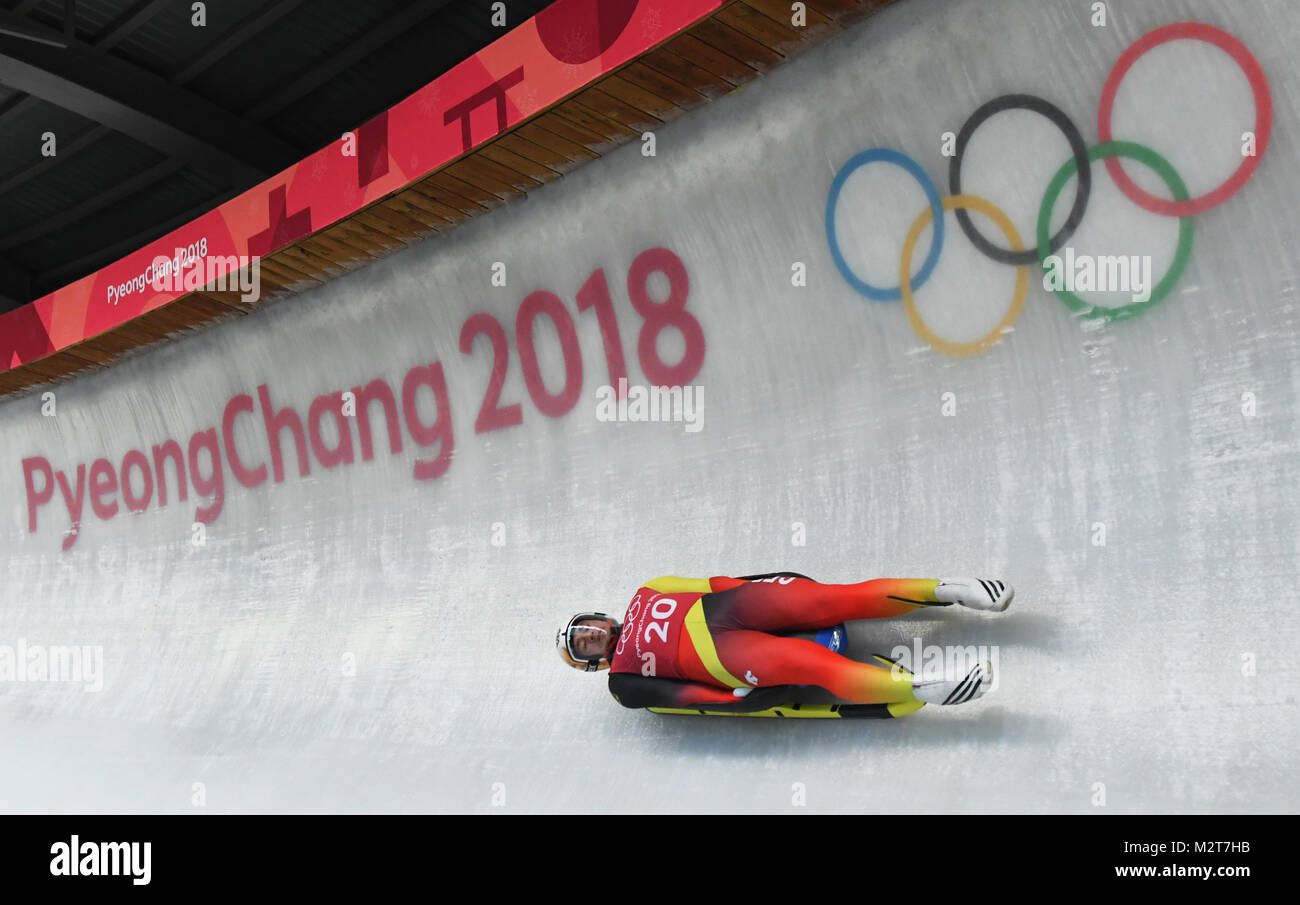 8th February 2018, Pyeongchang, South Korea; 2018 Winter Olympic Games ...