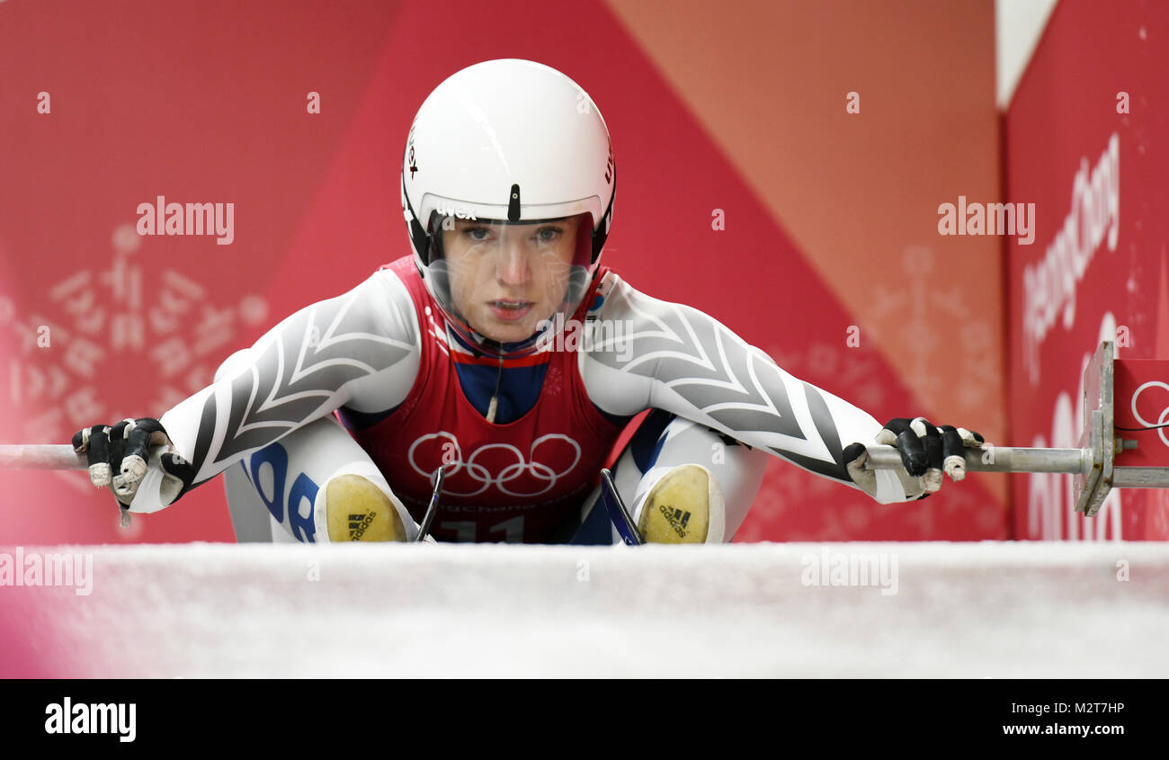 8th February 2018, Pyeongchang, South Korea; 2018 Winter Olympic Games ...